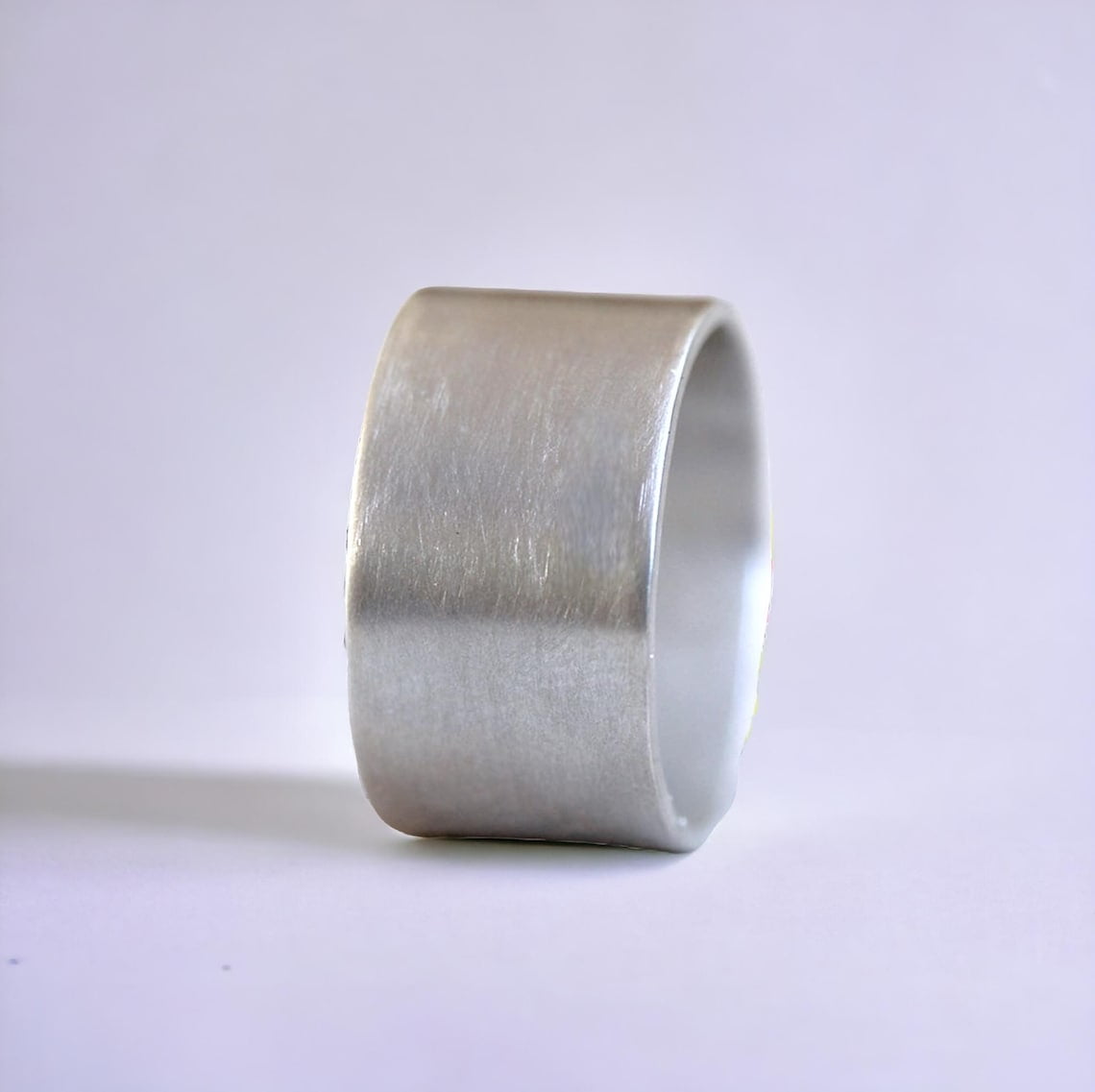 LD DESIGNSModern Wide Sterling Silver Band Ring – Handmade 925 Silver ...