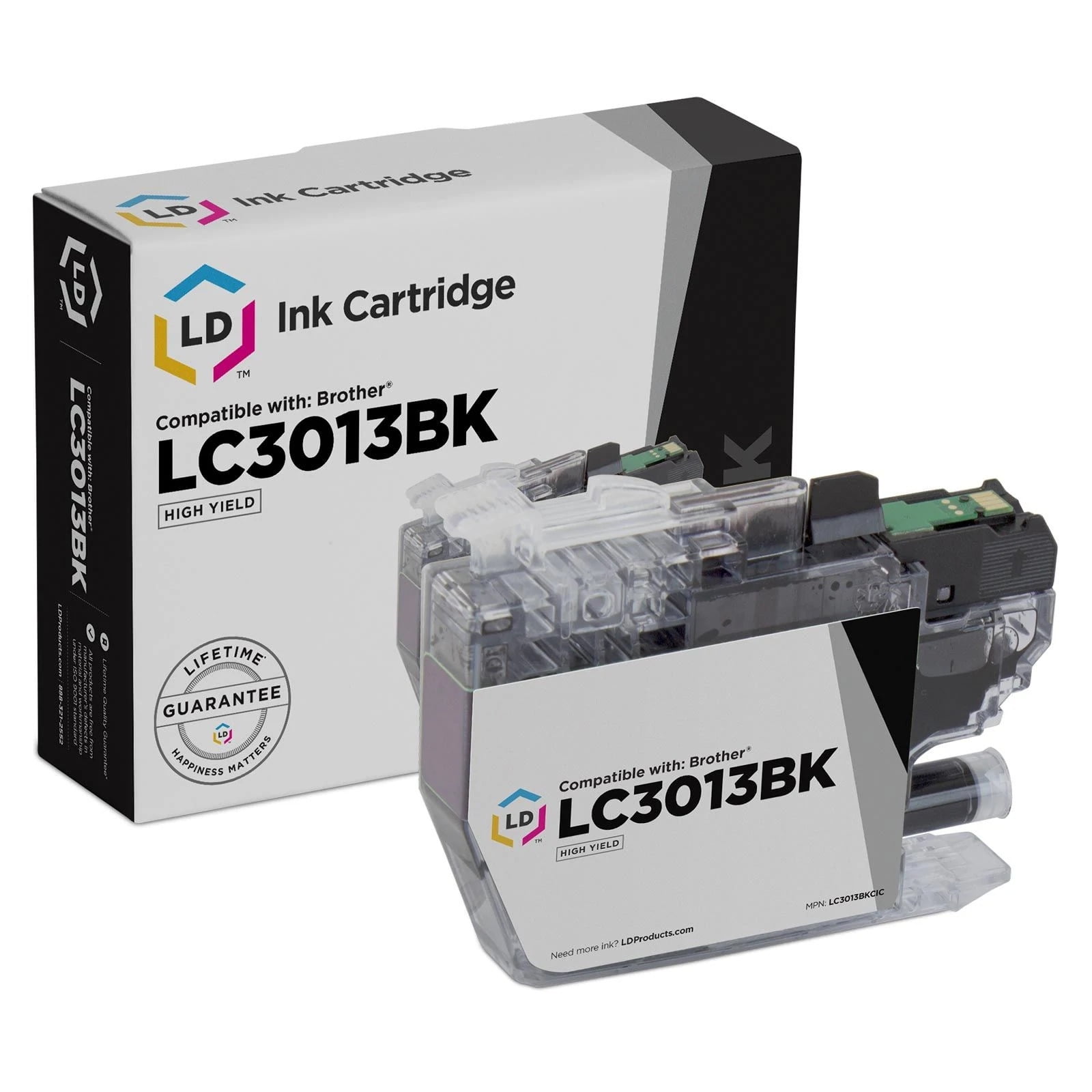 LD Ink Cartridge LC3013BK Compatible w/ Brother - Walmart Business Supplies