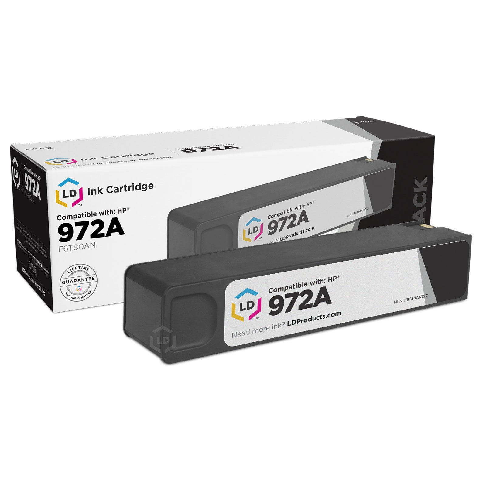 LD Products Compatible Ink Cartridge Replacement for HP 972A F6T80AN ...