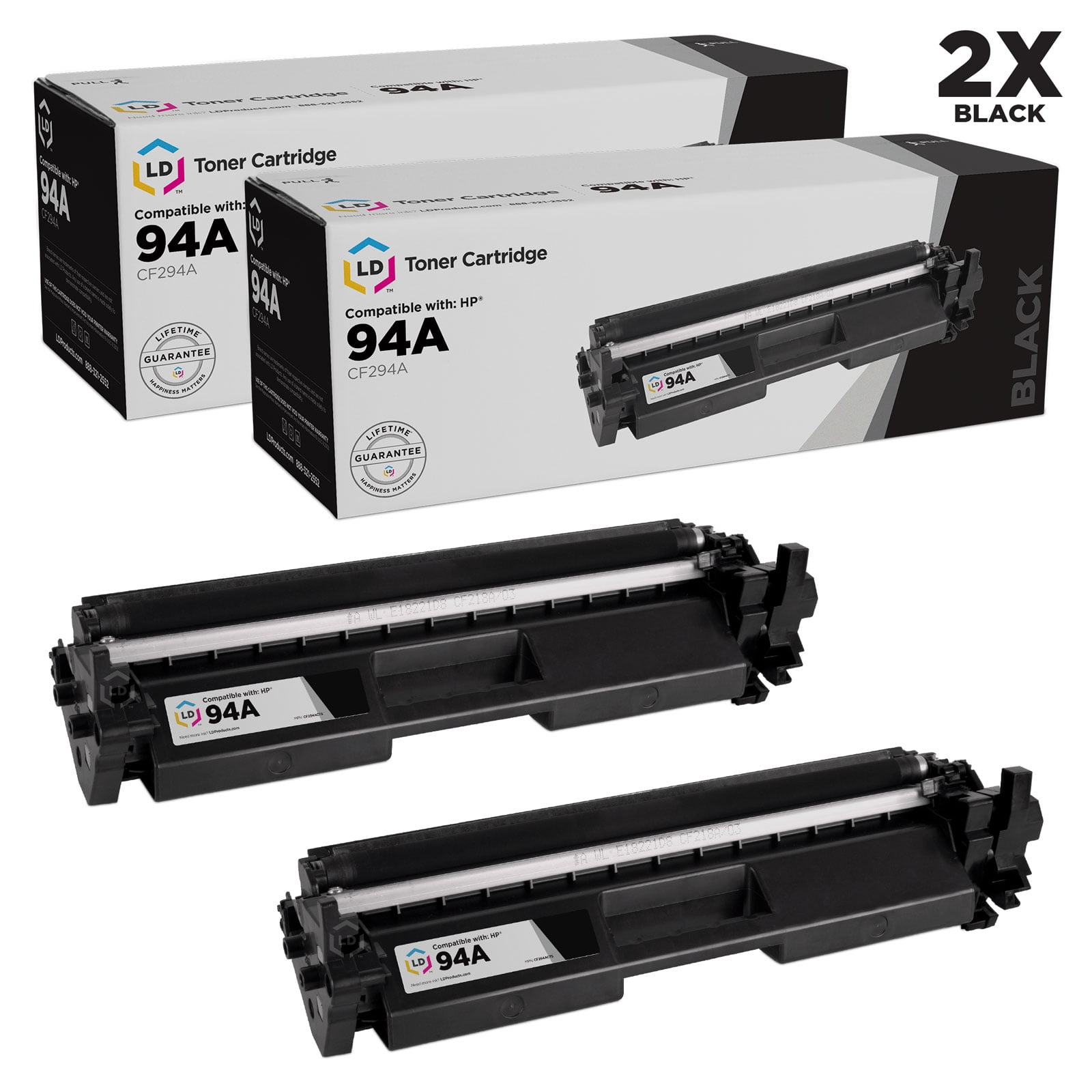LD Products Compatible Replacement for 94A/CF294A Black Toner Cartridge ...