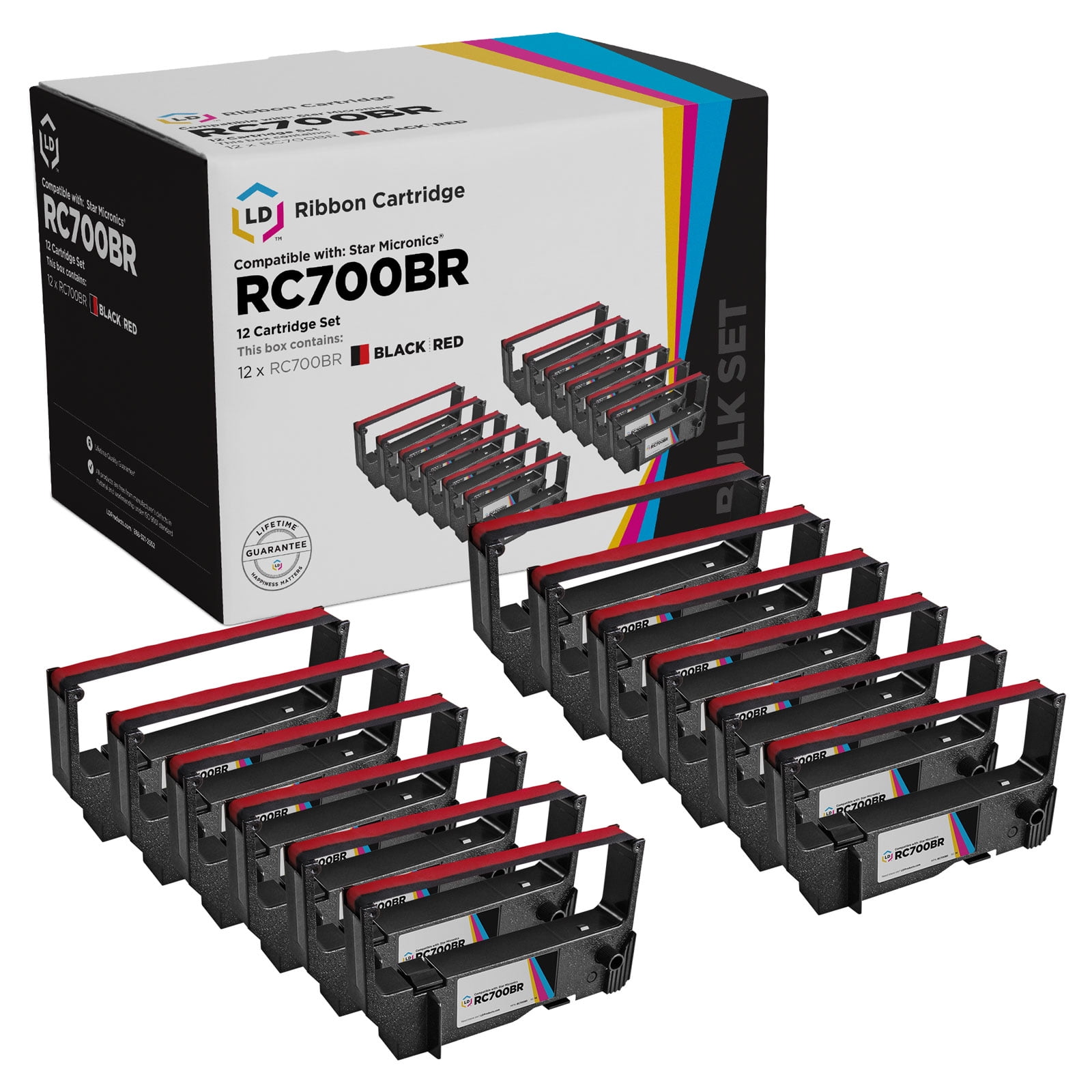 LD Products Compatible Ribbon Replacements for Star Micronics RC700BR ...