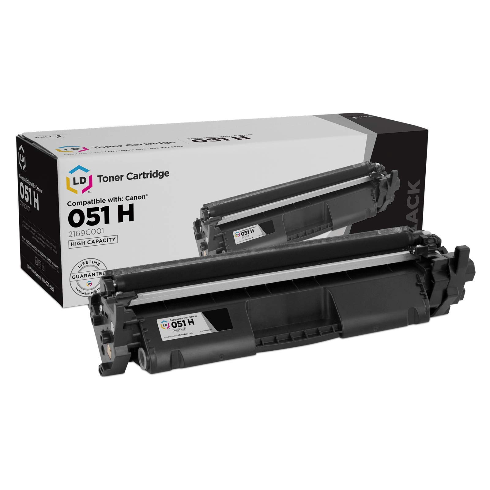 LD Products Compatible Replacement for Canon 051H HY Black Toner for ...
