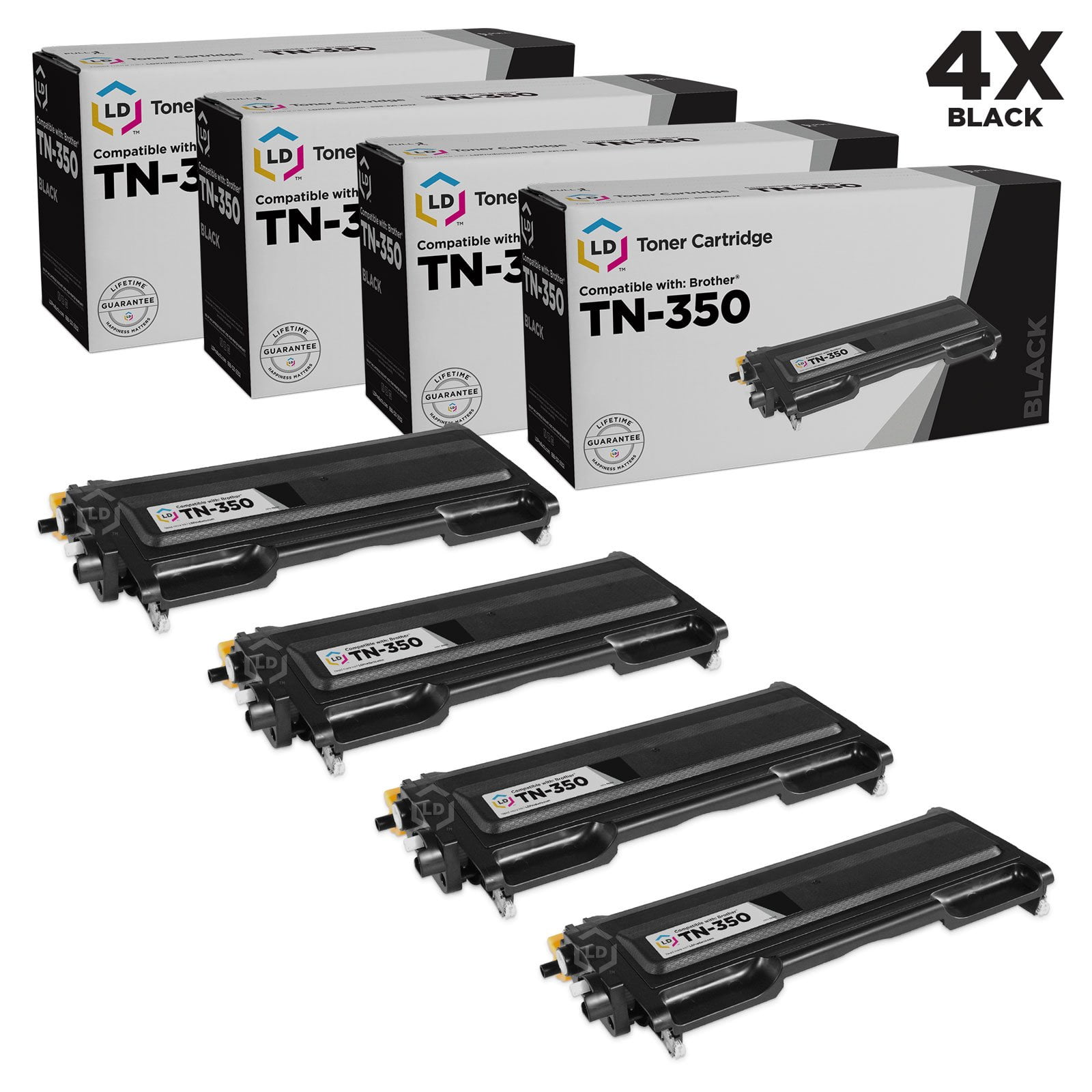 LD Products Compatible Toner Cartridge Replacement for Brother TN350 ...