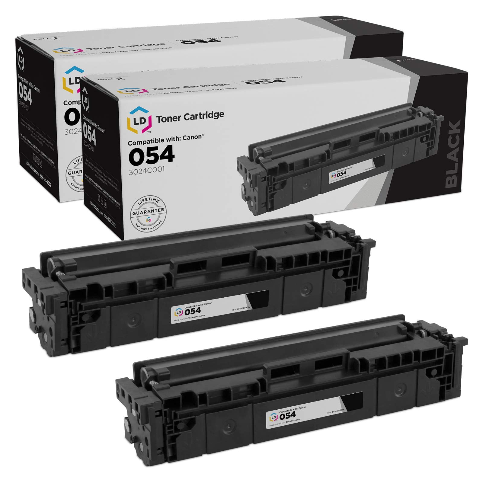 LD Products Compatible Toner Cartridge Replacements for Canon 054 ...