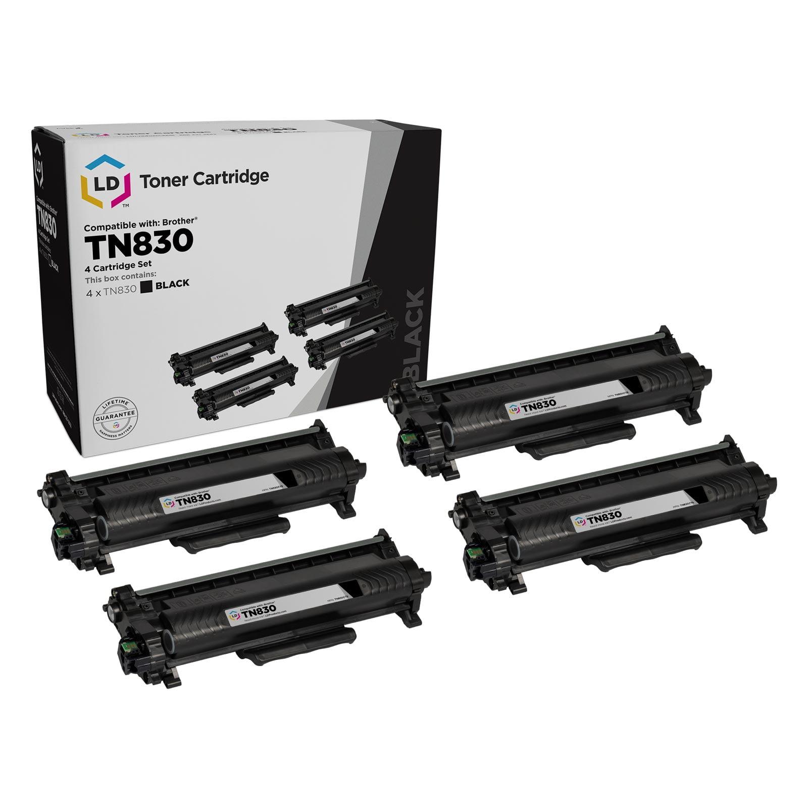 LD Products Compatible Replacement Toner Cartridge Compatible with ...