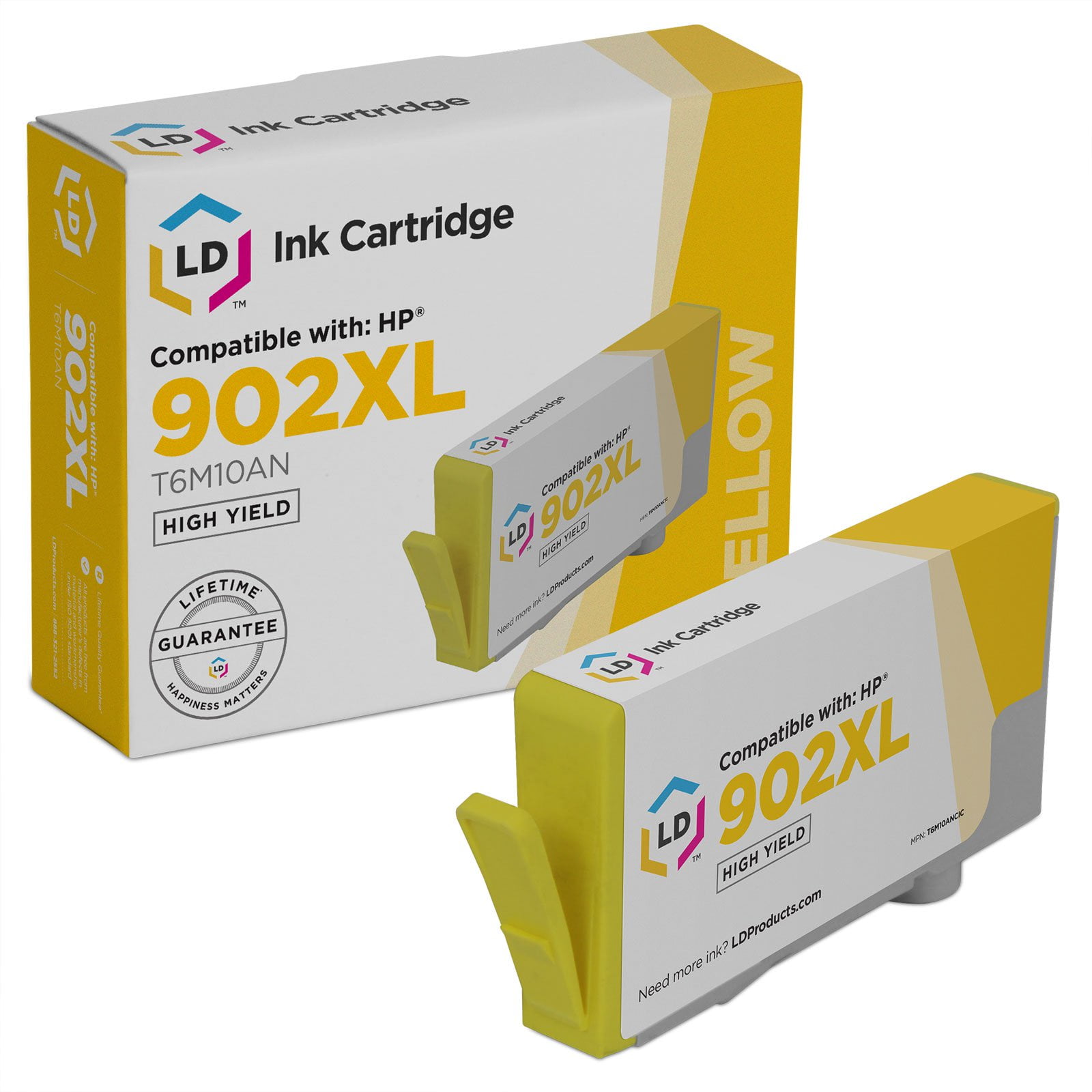 LD Products Compatible Ink Cartridge Replacement for HP 902XL 902 XL ...