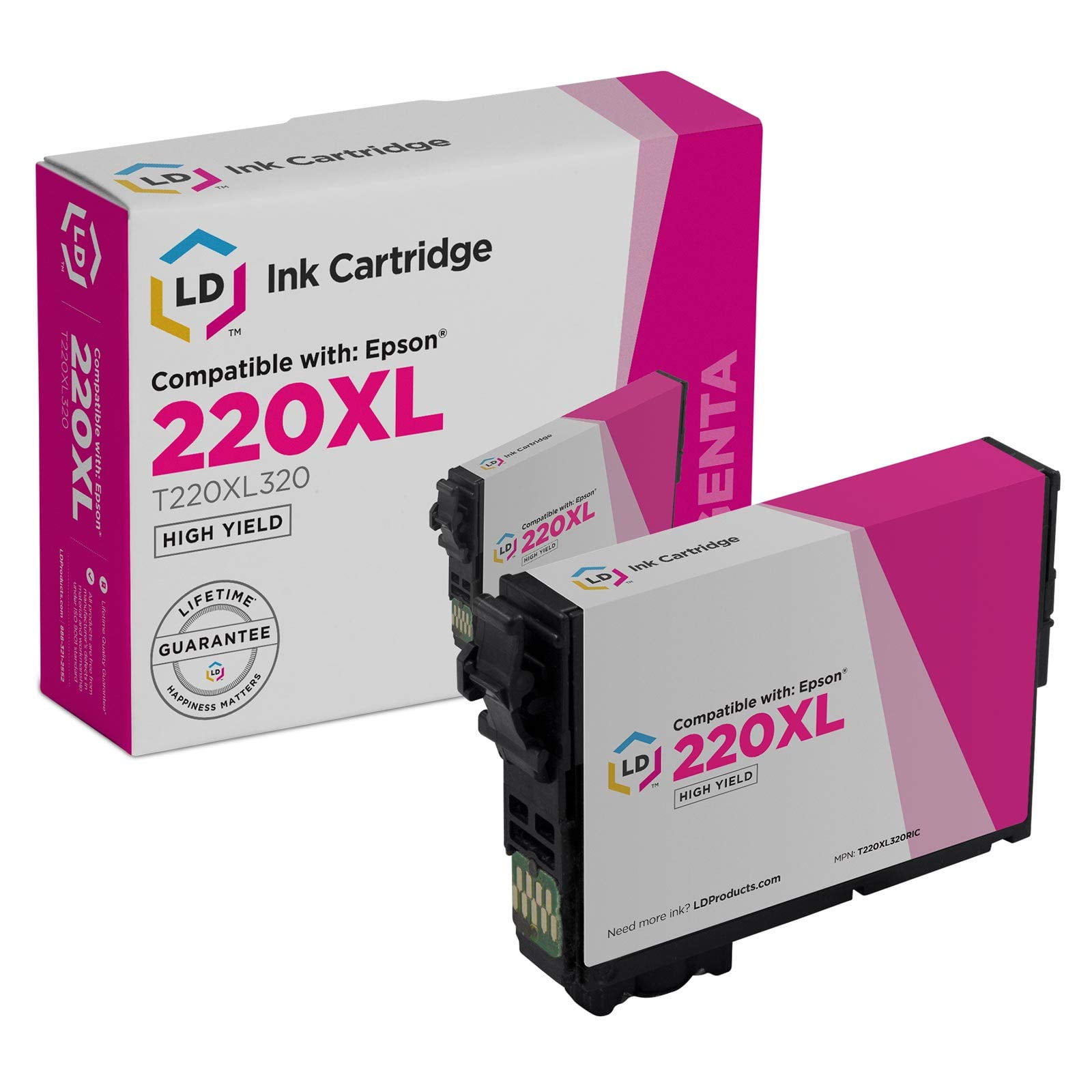 LD Products Compatible Replacement for Epson 220XL Ink Cartridges 220 ...