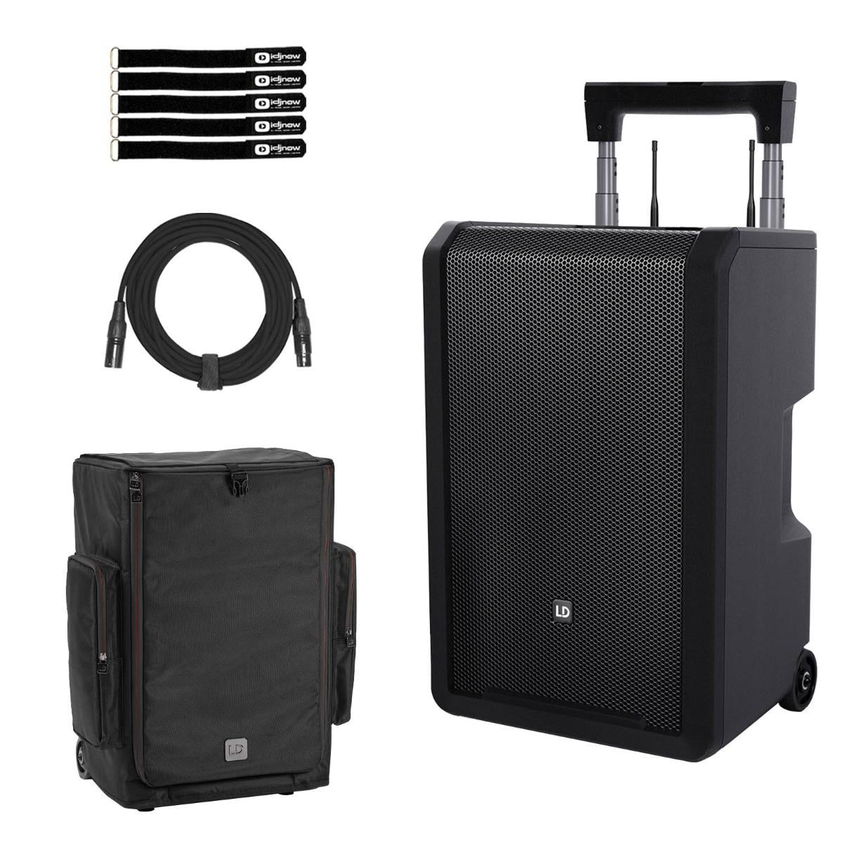 LD Systems ANNY 10 (USA Version) 10" Portable Battery-Powered Bluetooth ...