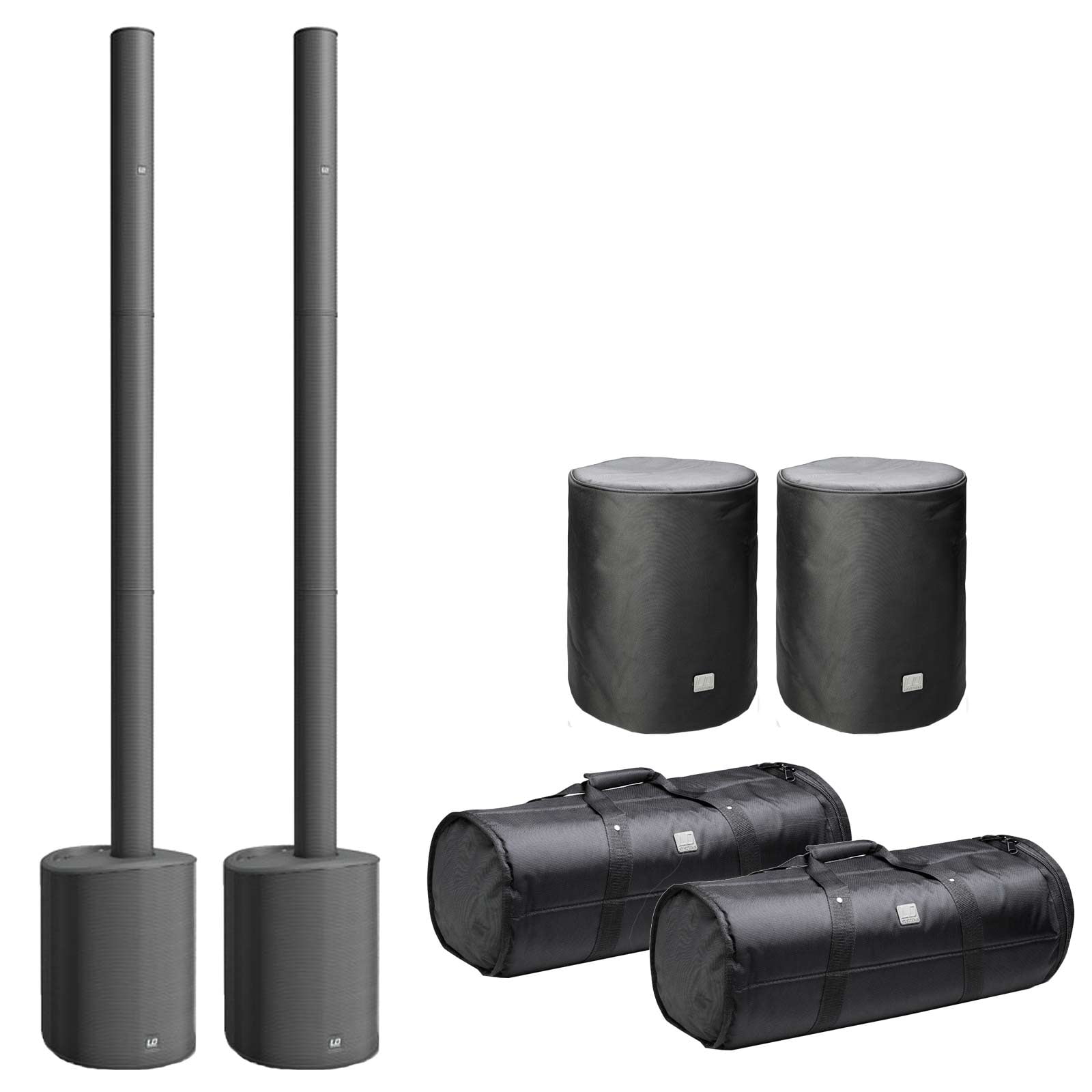 LD Systems MAUI 5 Ultra Portable Column PA System Duo Package - Walmart.com