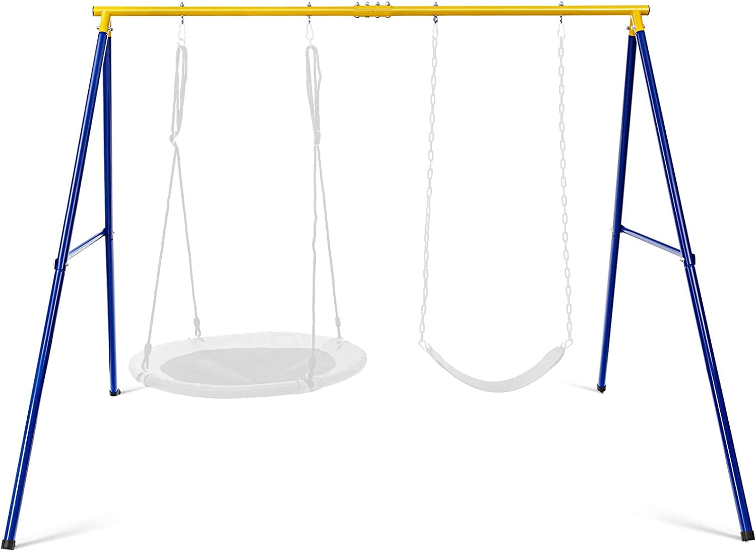 LDAILY A-Frame Swing Stand, 660 lbs Heavy Duty Steel Swing Frame w ...