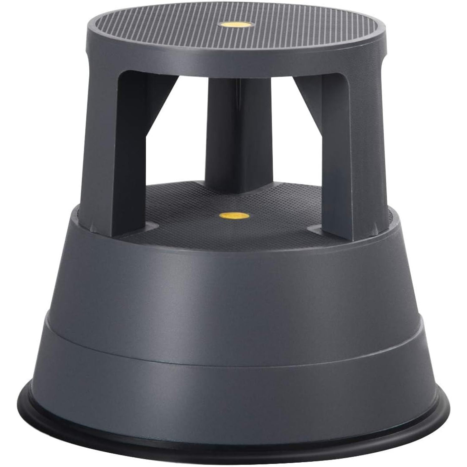 LDAILY Rolling Step Stools with Wheels, Kick Step Stool Holds up to 350 ...