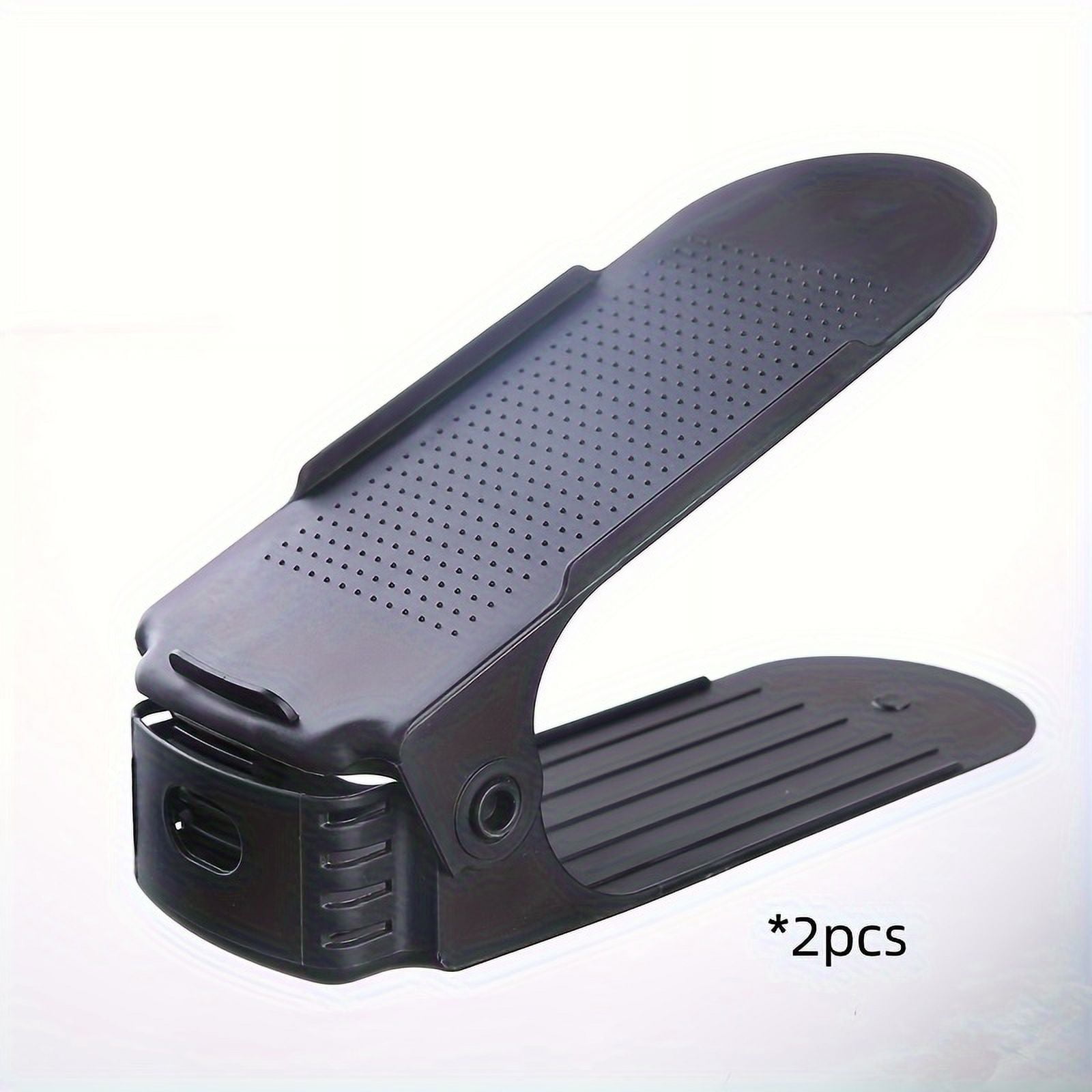 LDBaoXXYY 10pc Plastic Shoe Racks, Adjustable & Space-Saving. Fits All ...