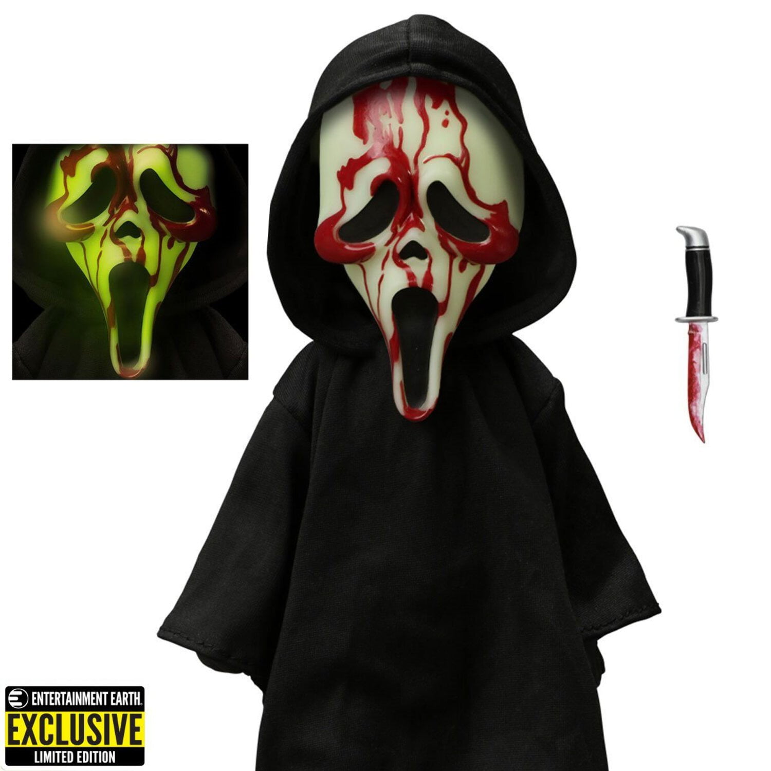 LDD Present Ghost Face Bloody GITD Ed. Doll - EE Exclusive - Walmart.com