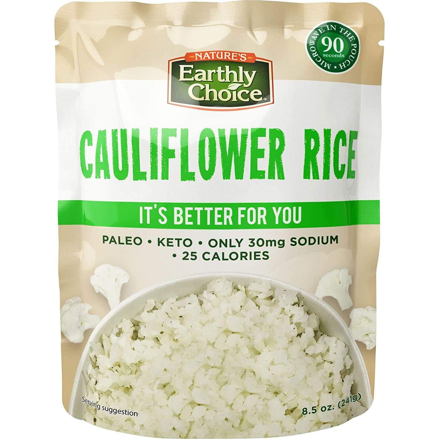 LDHF Cauliflower Rice - 6 Pouches (6 x 8.5 ounces) - Walmart.com