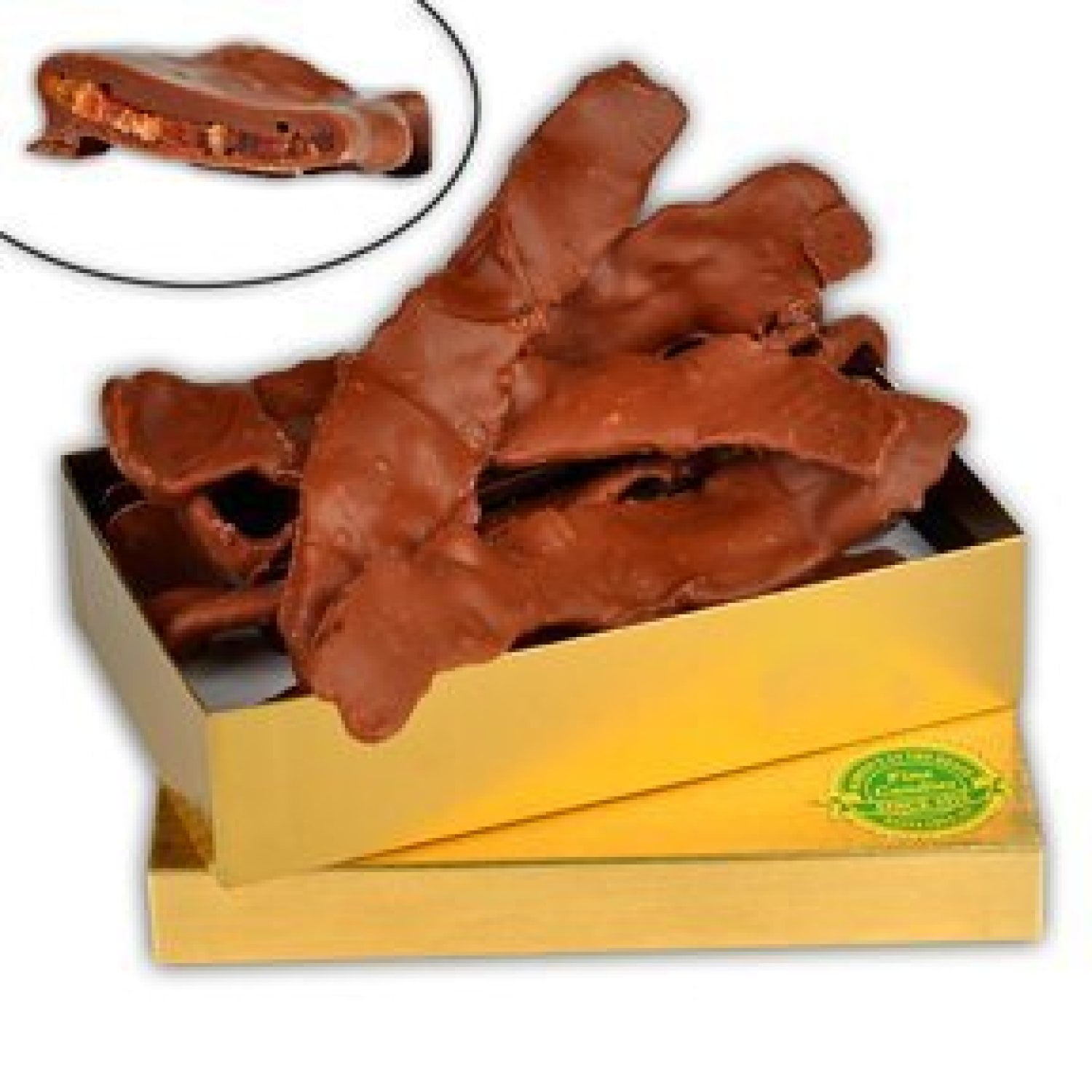 LDHF Chocolate Covered Bacon 1/2 lb. Gift Box - Walmart.com