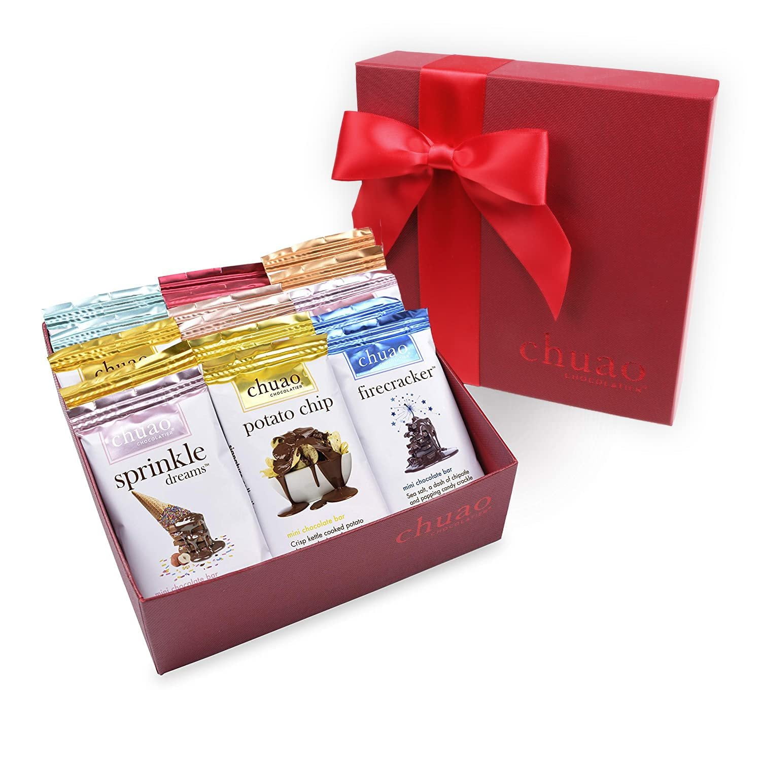 LDHF More Joy Assorted Mini Gourmet Chocolate Bars Gift Box | Milk and ...