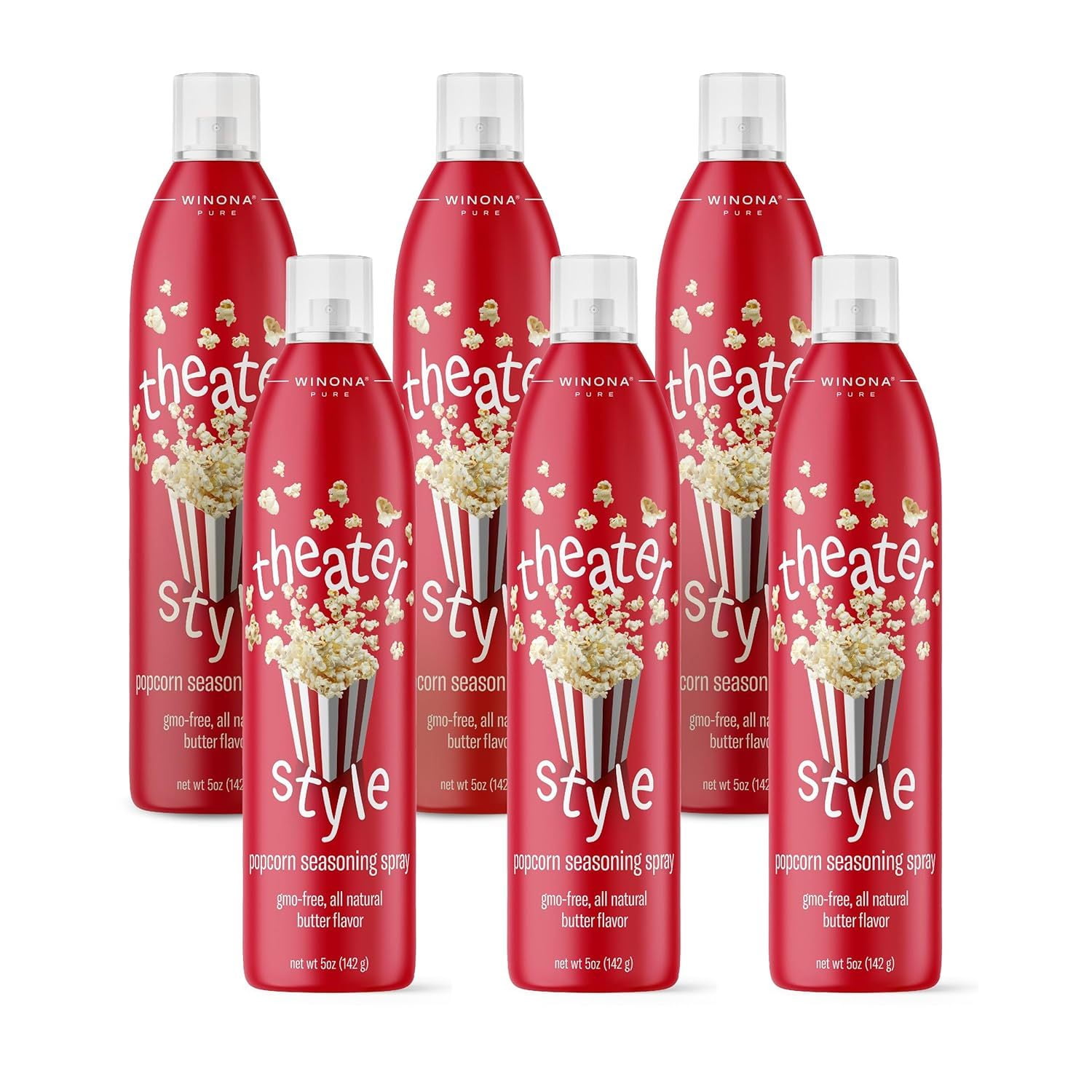 LDHF Popcorn Butter Spray - Movie Theater Butter Flavor Spray ...