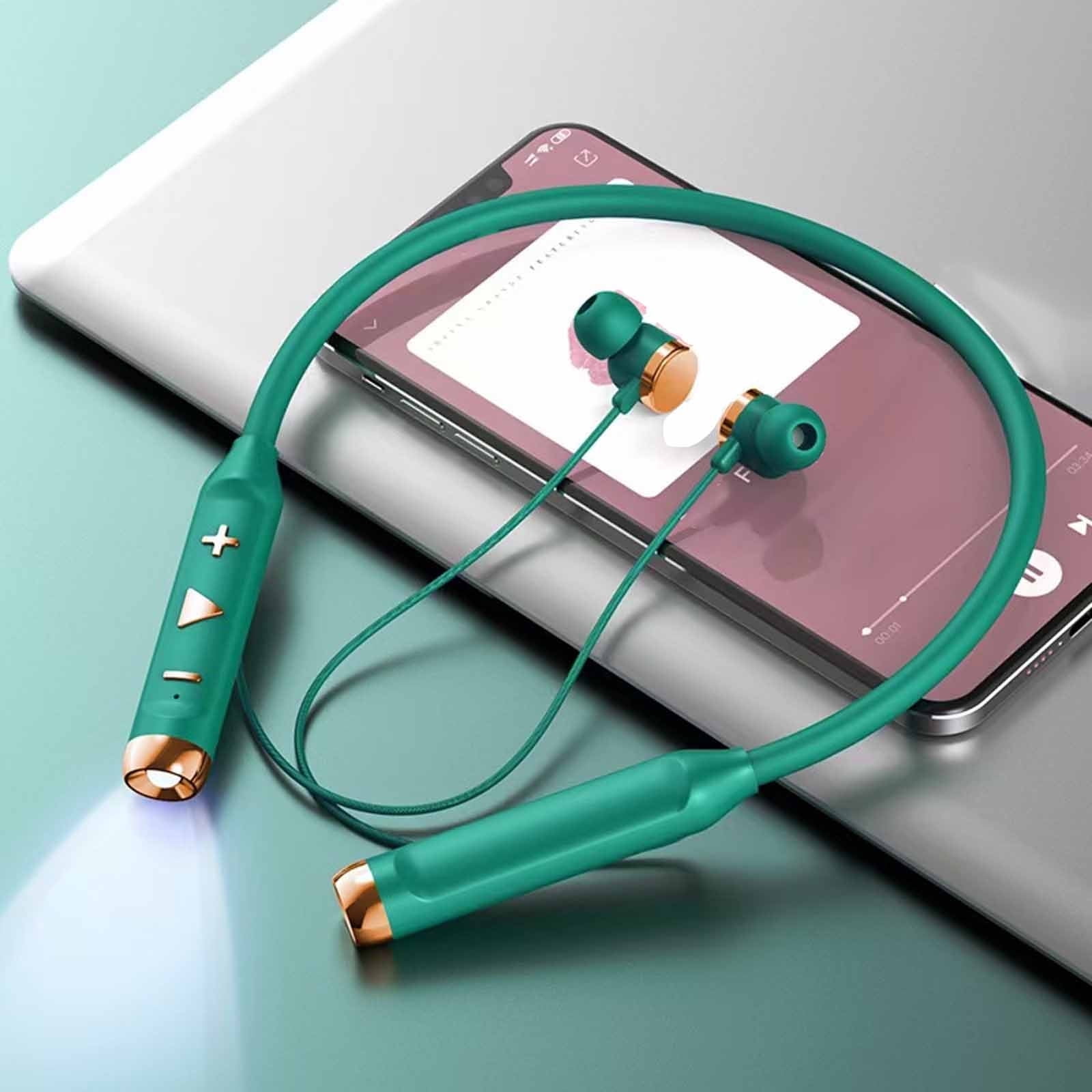 LDKJ Ear Buds Wireless Bluetooth Earbuds Neckband Headphones HD Stereo ...