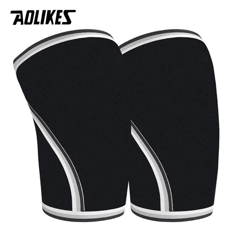 LDKJ Knee Sleeves & Compression Brace (1 Pair) -for Squats, Fitness ...