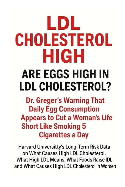 LDL Cholesterol High: ARE EGGS HIGH IN LDL CHOLESTEROL?: Dr. Greger's ...