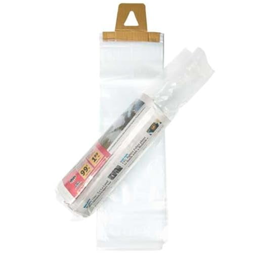 LDPE Newspaper Bags, 6x19, Clear, 1000 Pack, Plastic Poly Bags for ...