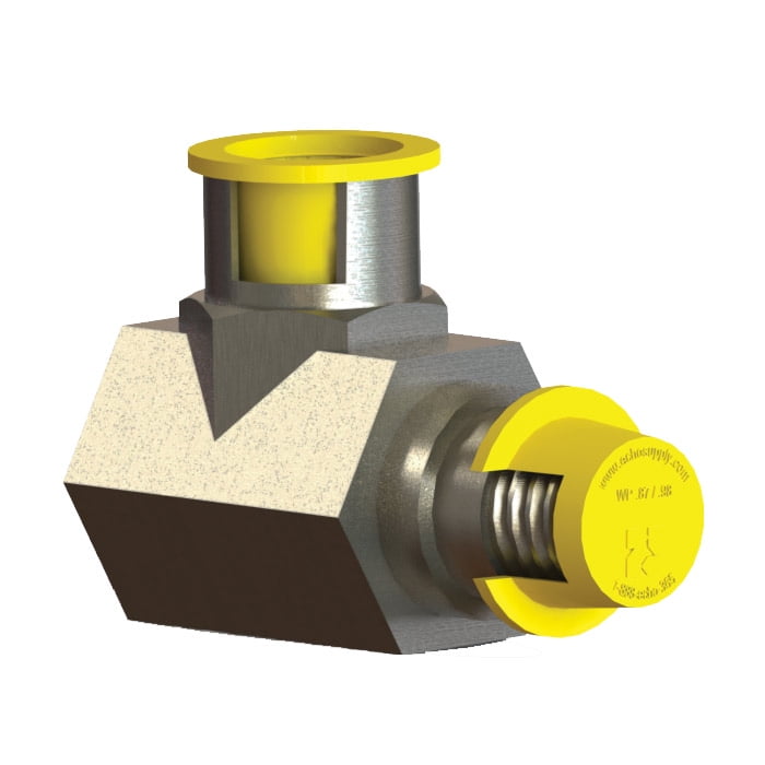 LDPE Wide Flange Tapered Plugs - Bag of 250 LDPE Plastic Protective ...