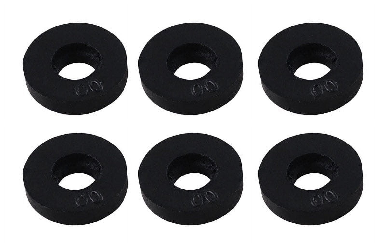 LDR 1/4S in. D Rubber Flat Bibb Washer 6 pk - Walmart.com