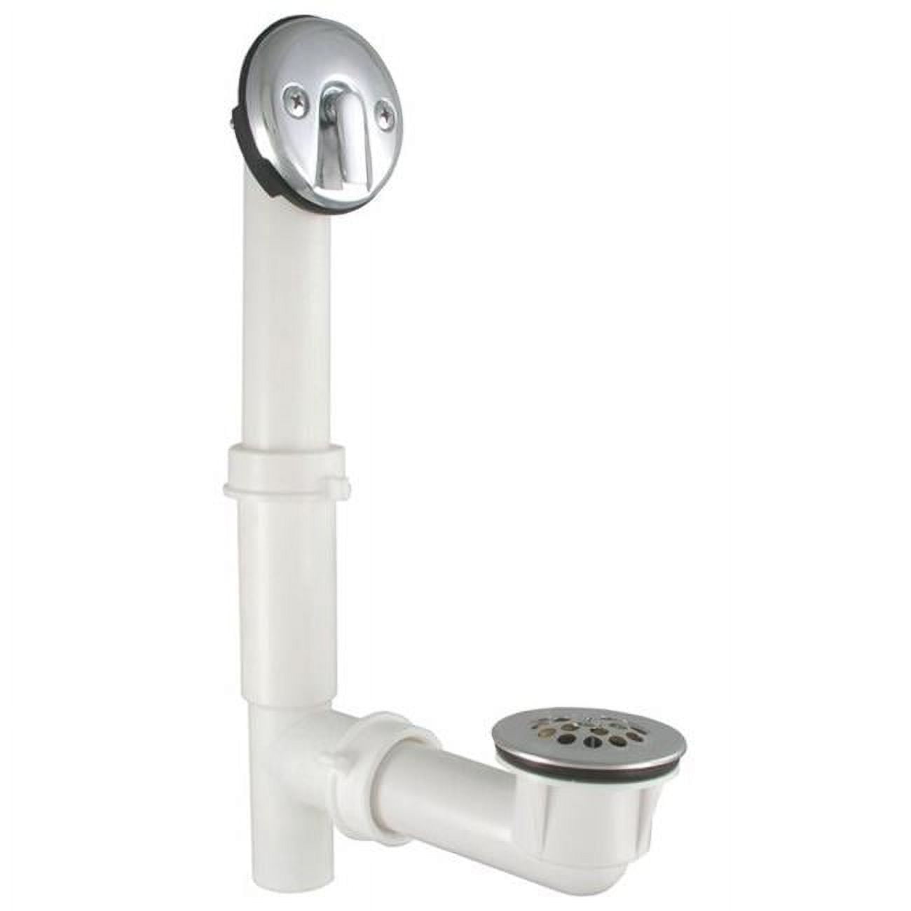 LDR Industries 180473746 18 10 PVC Bath Drain Trip Lever, Chrome ...