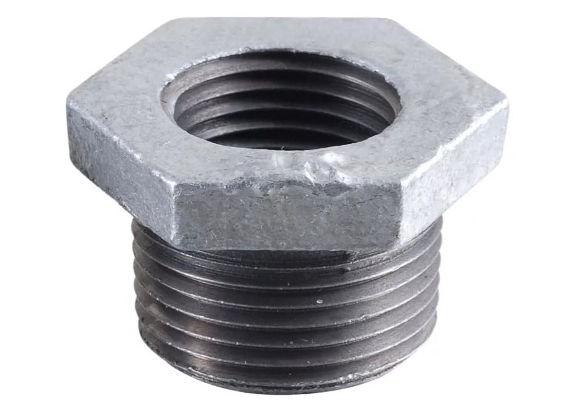 LDR Industries 2" x 1-1/2" STZ Galvanized Bushing for Plumbing ...
