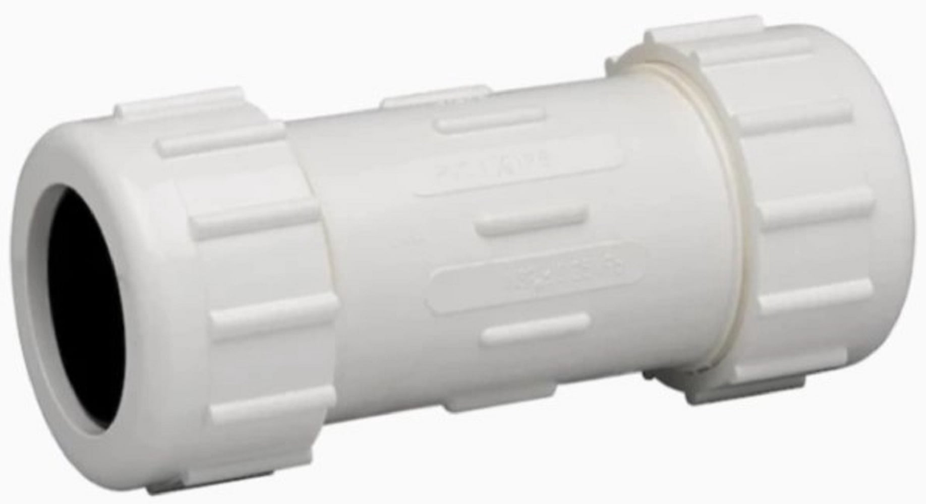 LDR Industries 511-43-34-34B PVC Comp Coupling 3/4 inch White - Walmart.com