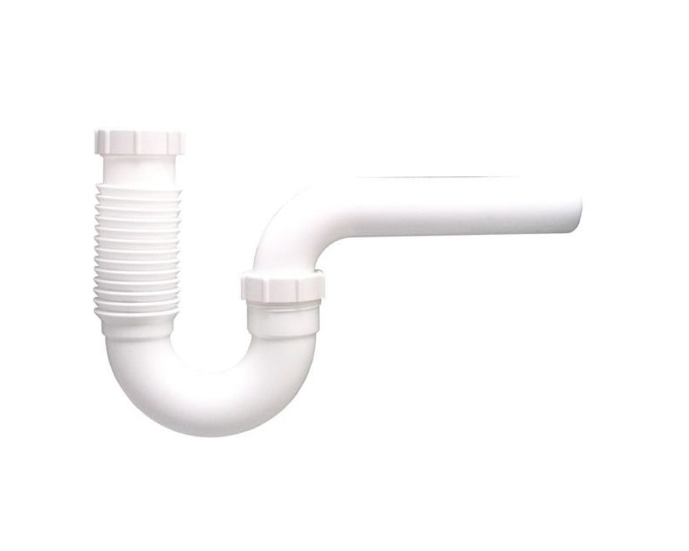 LDR Industries 566 6042 11-3/4 in. x 2-1/2 in. Flex P-Trap for Seamless ...