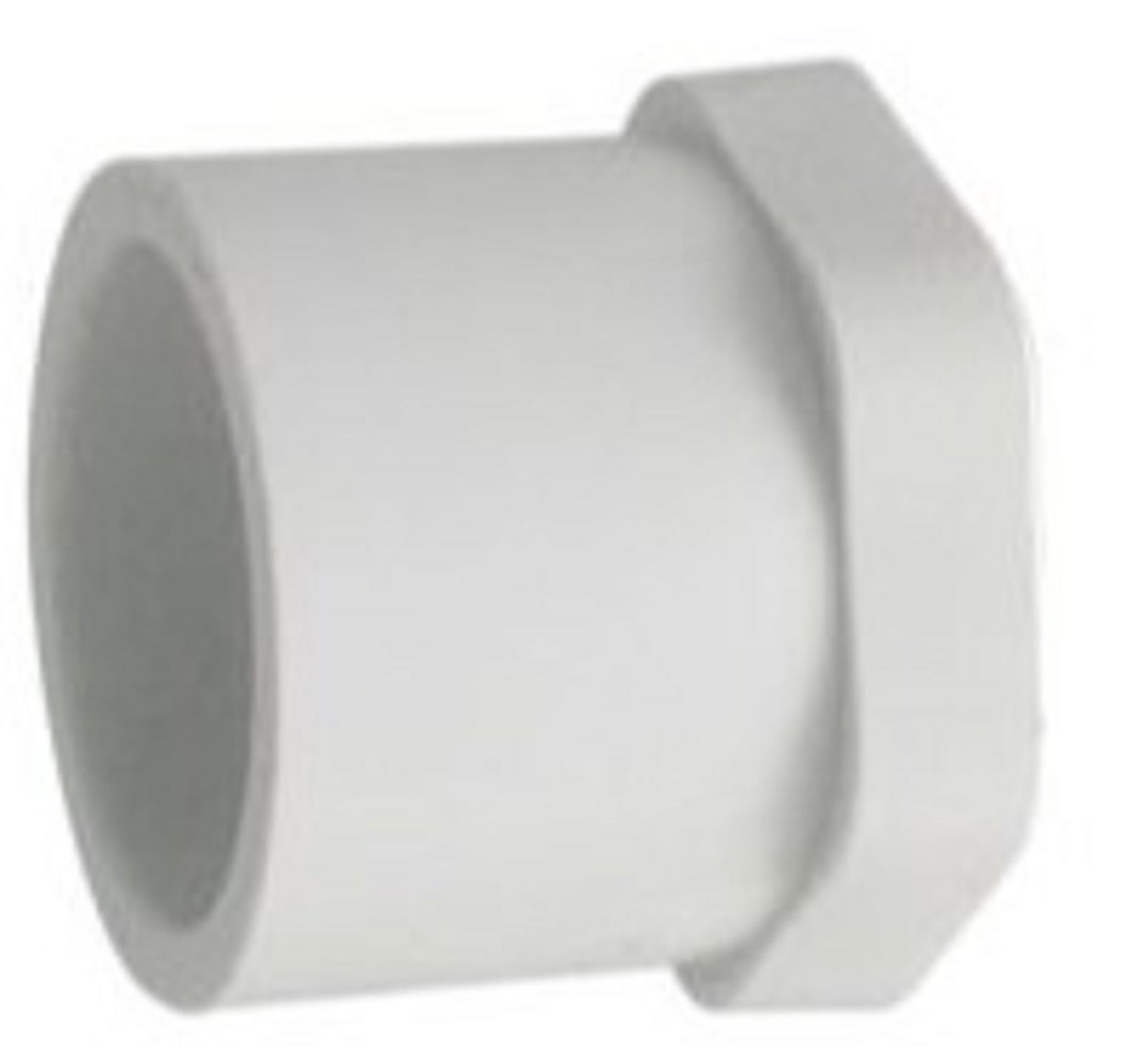 LDR Industries FP4 B-112 PVC Bushing 1 inch x 1/2 inch White - Walmart.com