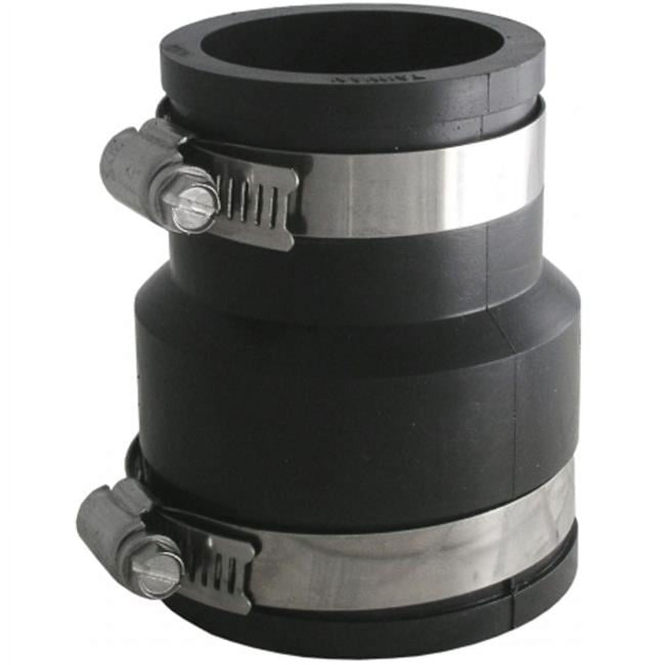 LDR Schedule 40 2 in. Socket X 1-1/2 in. D Socket Neoprene Rubber 3-1/2 ...