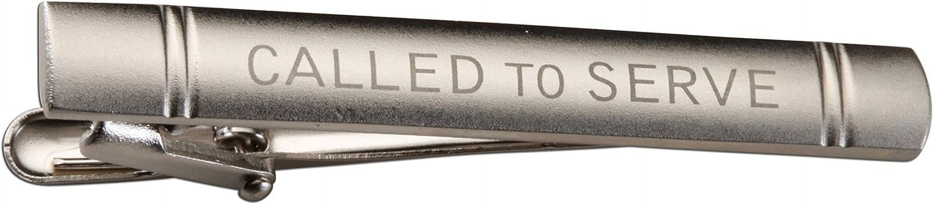 LDS Missionary (Called to Serve) Tie Bar for Elders (Silver Tone ...