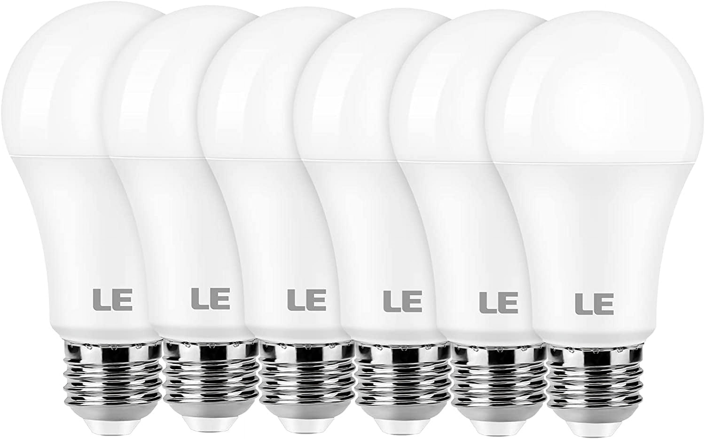 LE 100W Equivalent LED Light Bulbs, 14W 1500 Lumens Daylight White ...