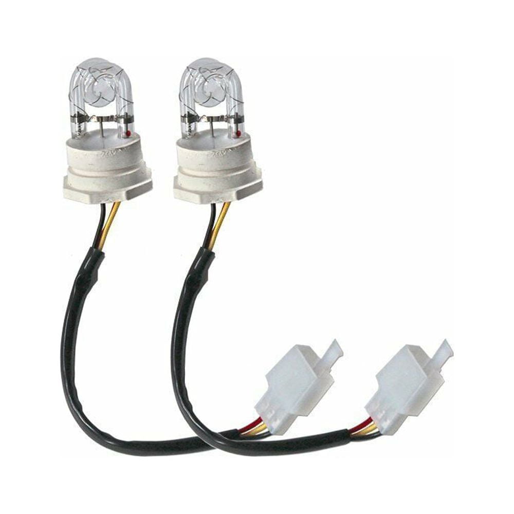 LE-JX 2 Pcs White Hide Away Strobe Tubes Replacement Bulbs for 80W/120W ...