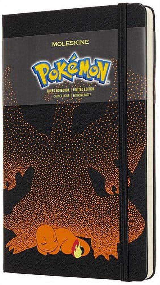 LE NOTEBOOK POKEMON CHARMANDER LG RULED BLACK - Walmart.com