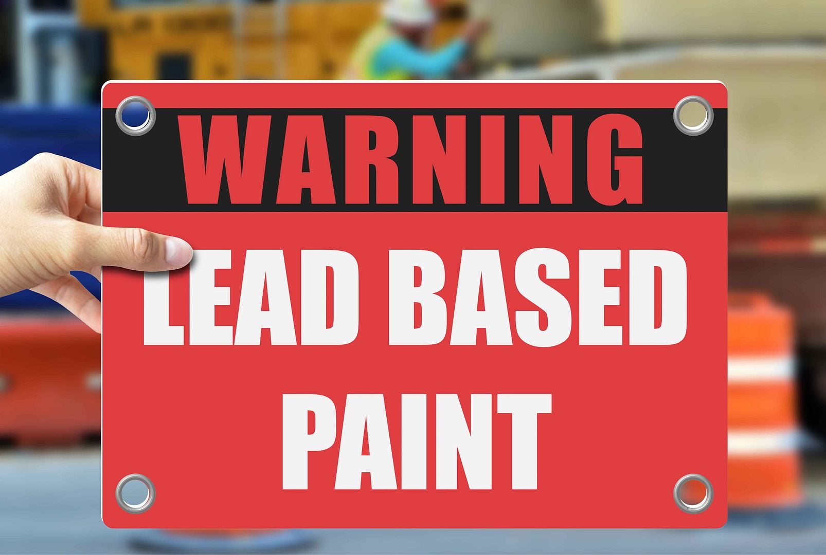 LEAD BAED PAINT | Warning Notice Caution Danger 3mm PVC Sign - Walmart.com