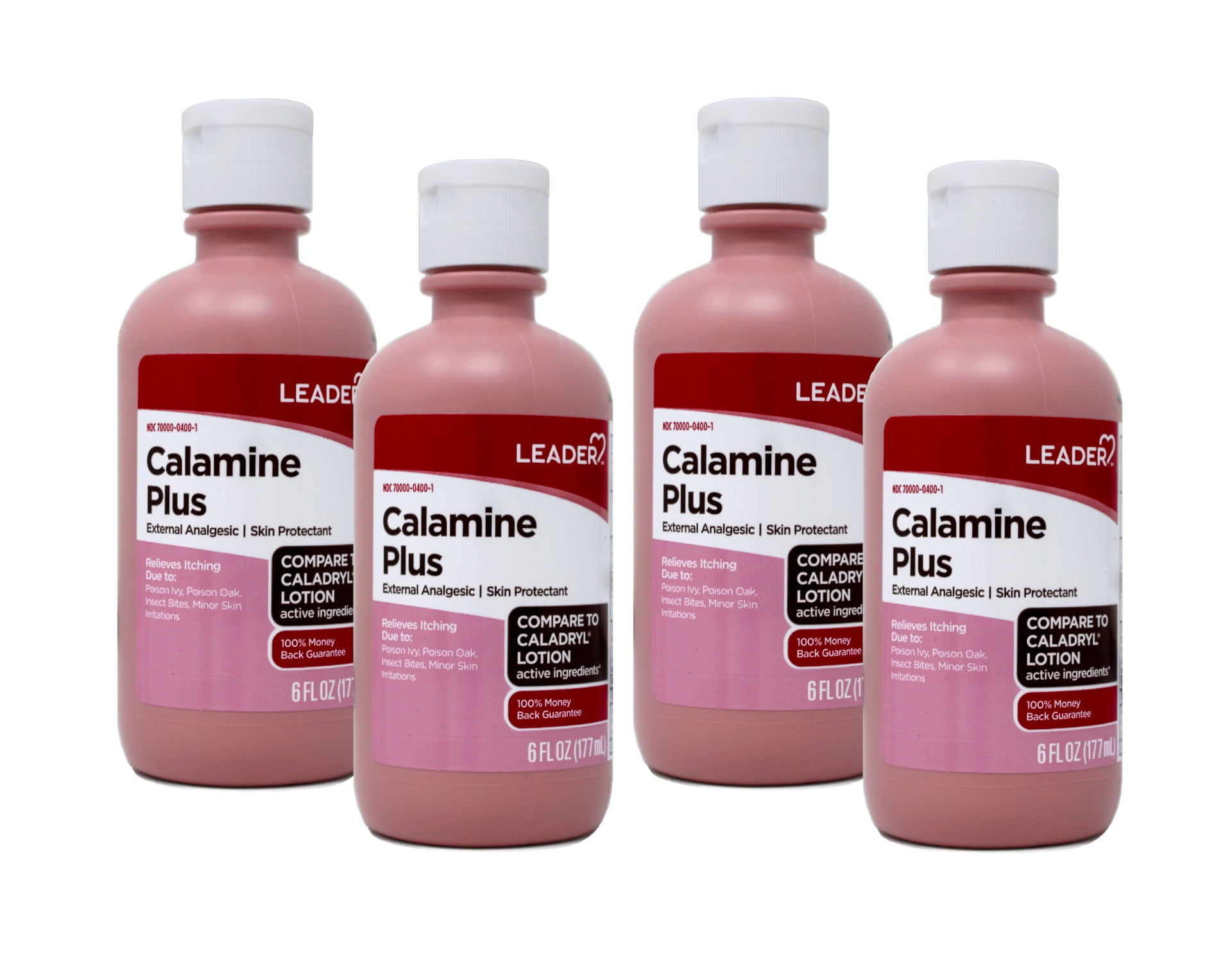 LEADER Calamine Plus Anti-Itch Lotion, Skin Protectant Lotion for Fast-Acting Itch Relief ...