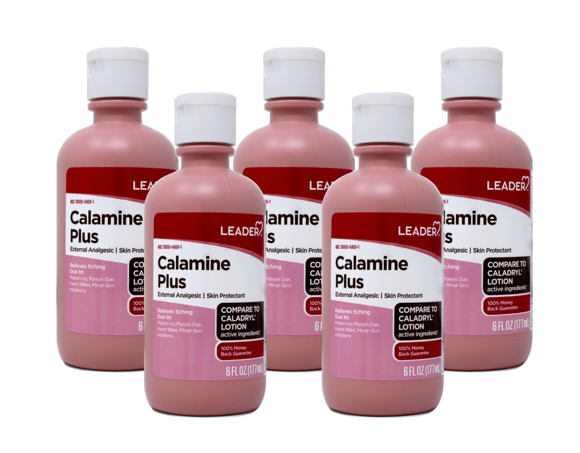 LEADER Calamine Plus Anti-Itch Lotion, Skin Protectant Lotion for Fast ...
