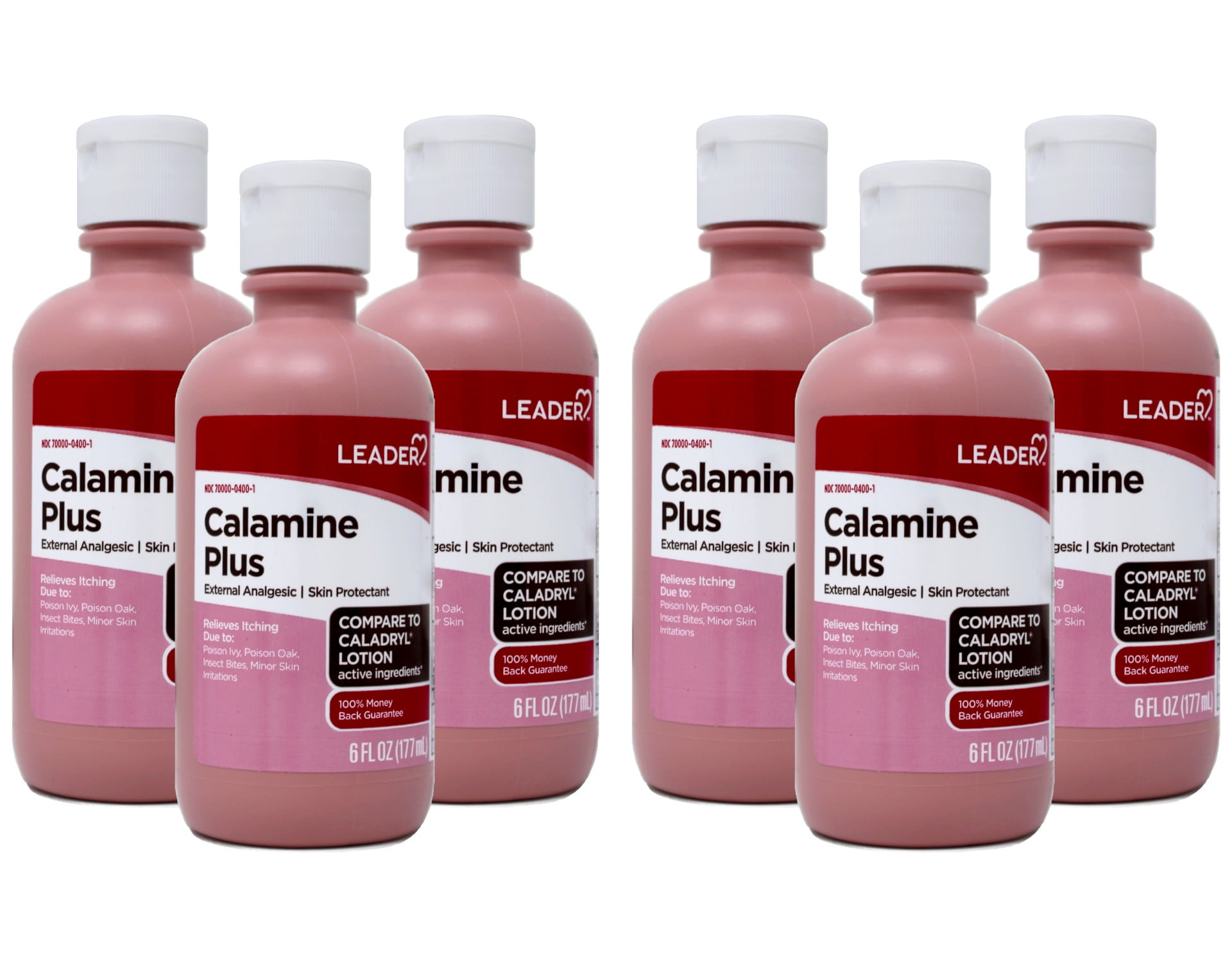 LEADER Calamine Plus Anti-Itch Lotion, Skin Protectant Lotion for Fast ...