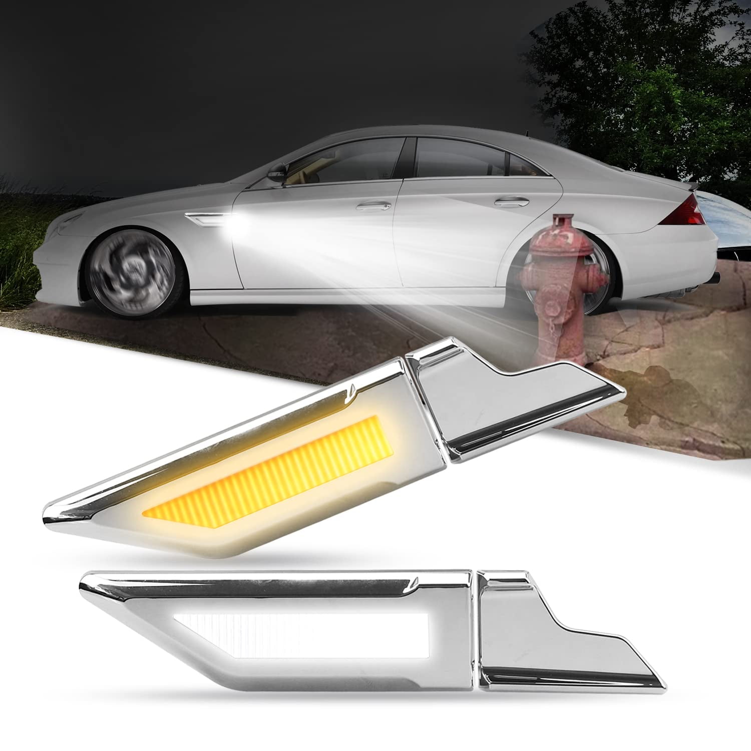 LEADTOPS Reverse Lights, LED MMF7 DRL and Turn Signal Bulb, 3 Functions ...