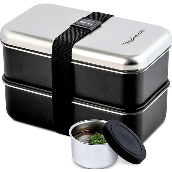 LEAK Proof Stackable Stainless Steel Bento Box Adult |Stainless Steel ...