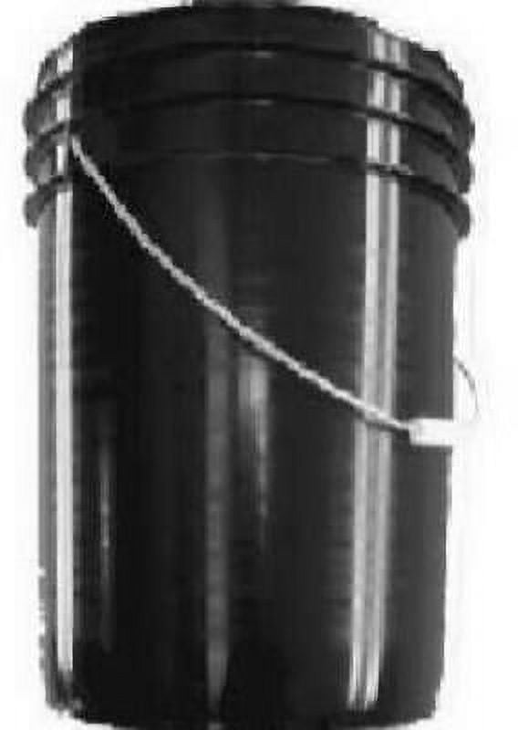 LEAKTITE CORPORATION Plastic Pail 5 Gal Blk (Pack Of 10) - Walmart.com