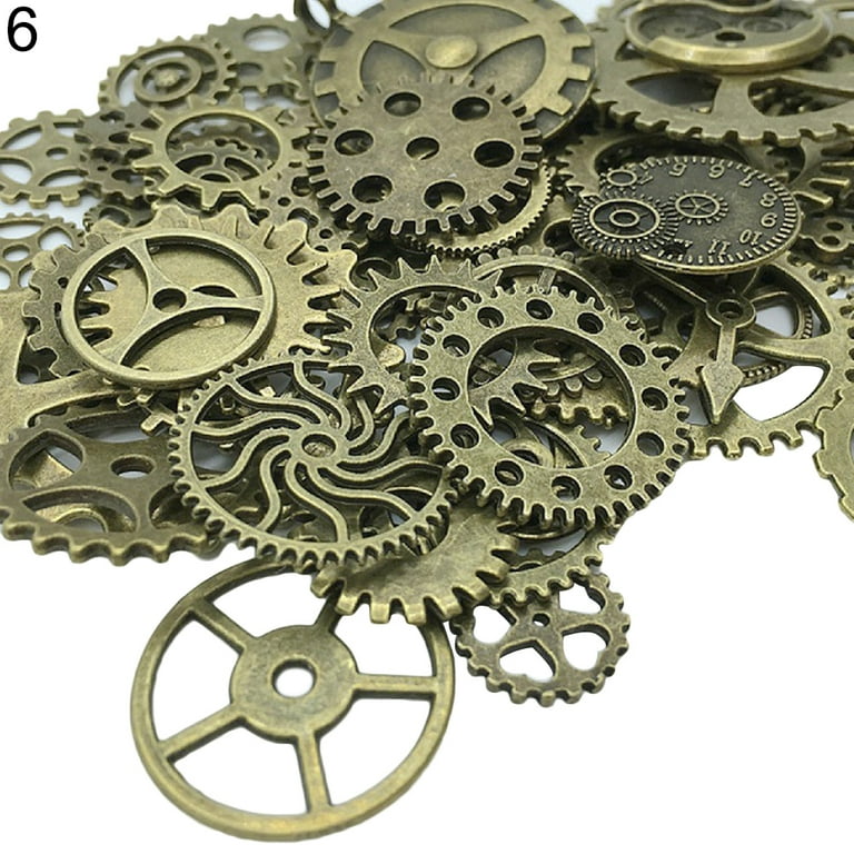 Steampunk Cogs And Gears Steampunk Gear Wall Art: Large Canvas Print,