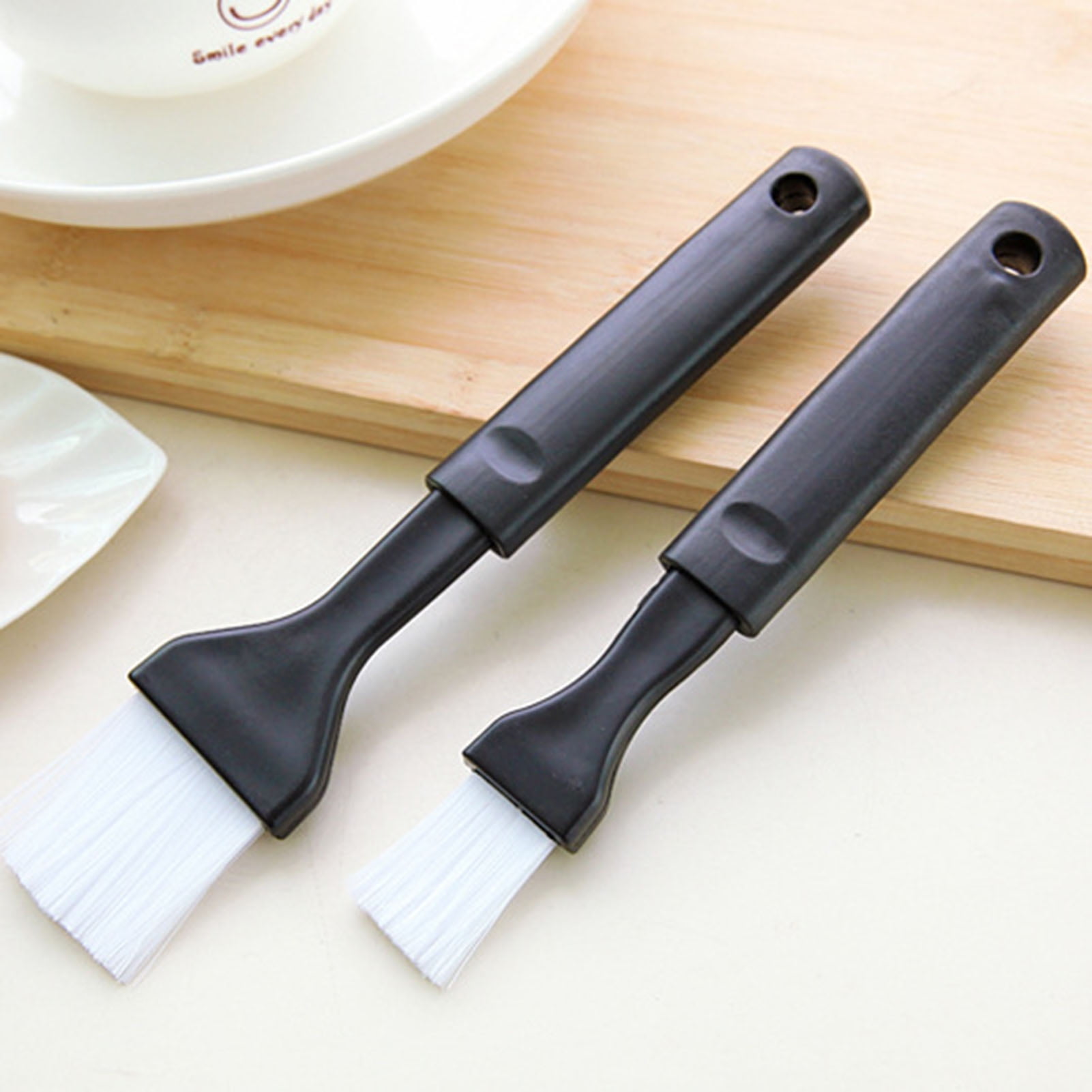 LEAQU Basting Brushes Plastic 7’’ Wear-Resistant Basting Brush (2 Count ...