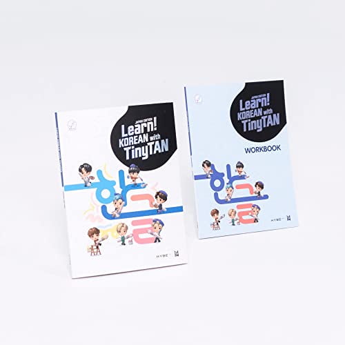 LEARN KOREAN WITH TinyTAN (BTS Characters) - Official BTS Merchandise ...