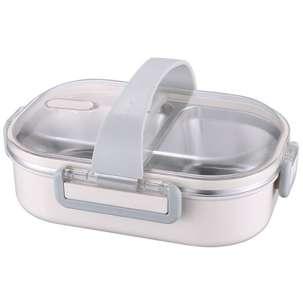 LEARNEV 304 Stainless Steel Portable Lunch Box Thermal Box Compartment ...