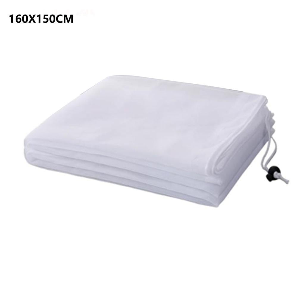 LEARNEV Fruit Tree Netting With Zipper&Drawstring, White Fine Mesh ...