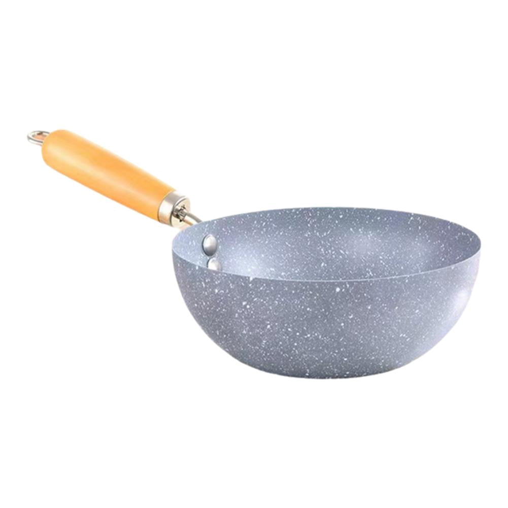 LEARNEV Non Stick Stir Frying Pan Marble Coated Pan' W6F2 - Walmart.com